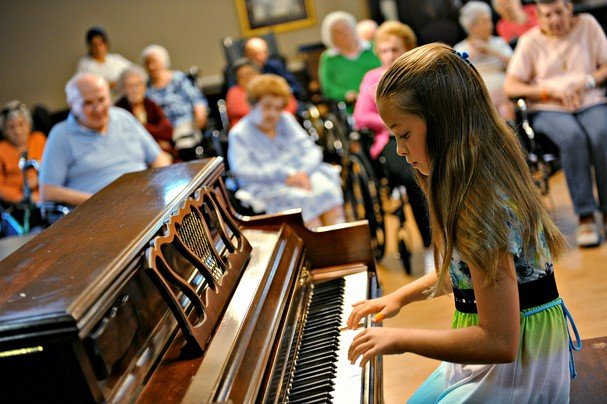 70 Therapeutic Music Performances in Nursing Homes - GlobalGiving