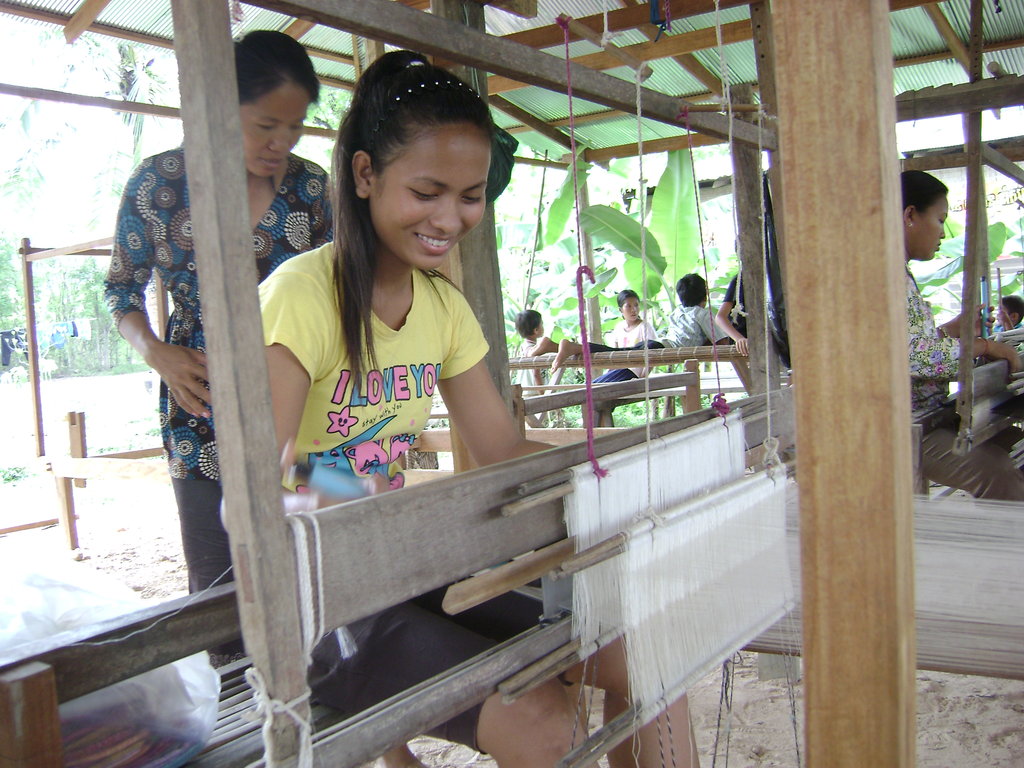 Silk Weaving Training Center in Cambodia - GlobalGiving