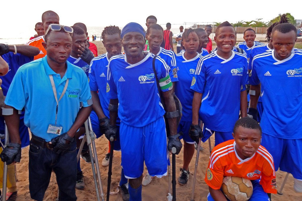 Equip 22 disabled sports teams in Sierra Leone - GlobalGiving
