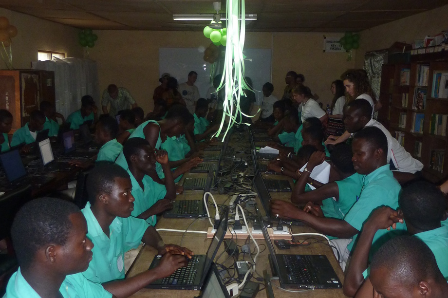 Set-Up 90 computers near Kumasi Ghana villages - GlobalGiving
