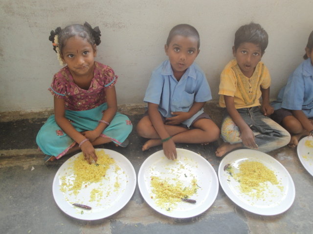 Reports on Feed 200 starving school children in India - GlobalGiving