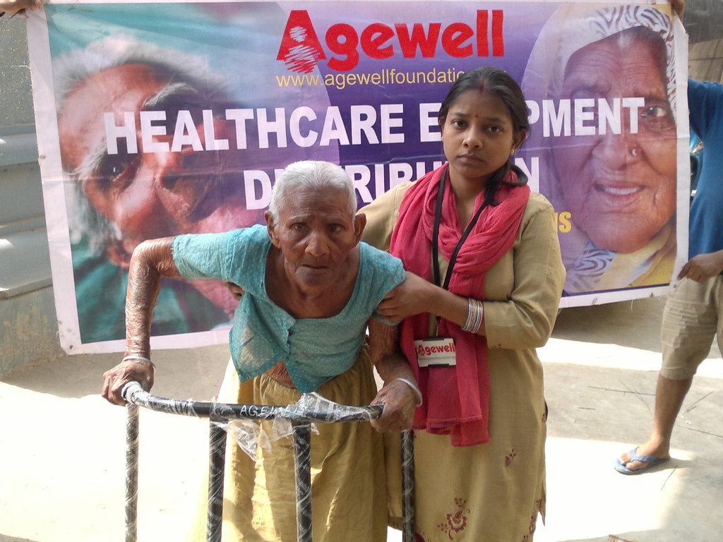 Free Healthcare Equipment to Poor Elderly in India - GlobalGiving