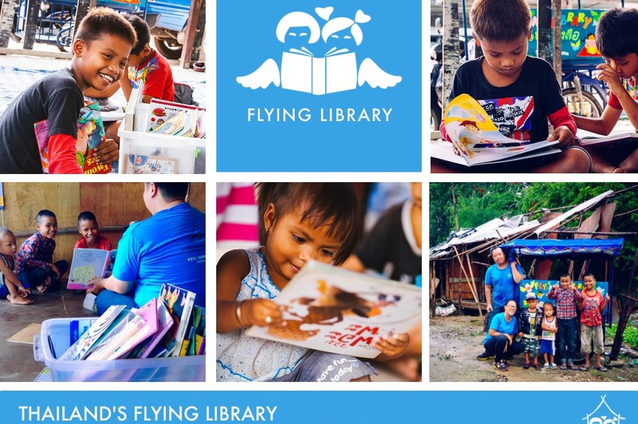 Thailand's "Flying Library" for over 500 children - GlobalGiving