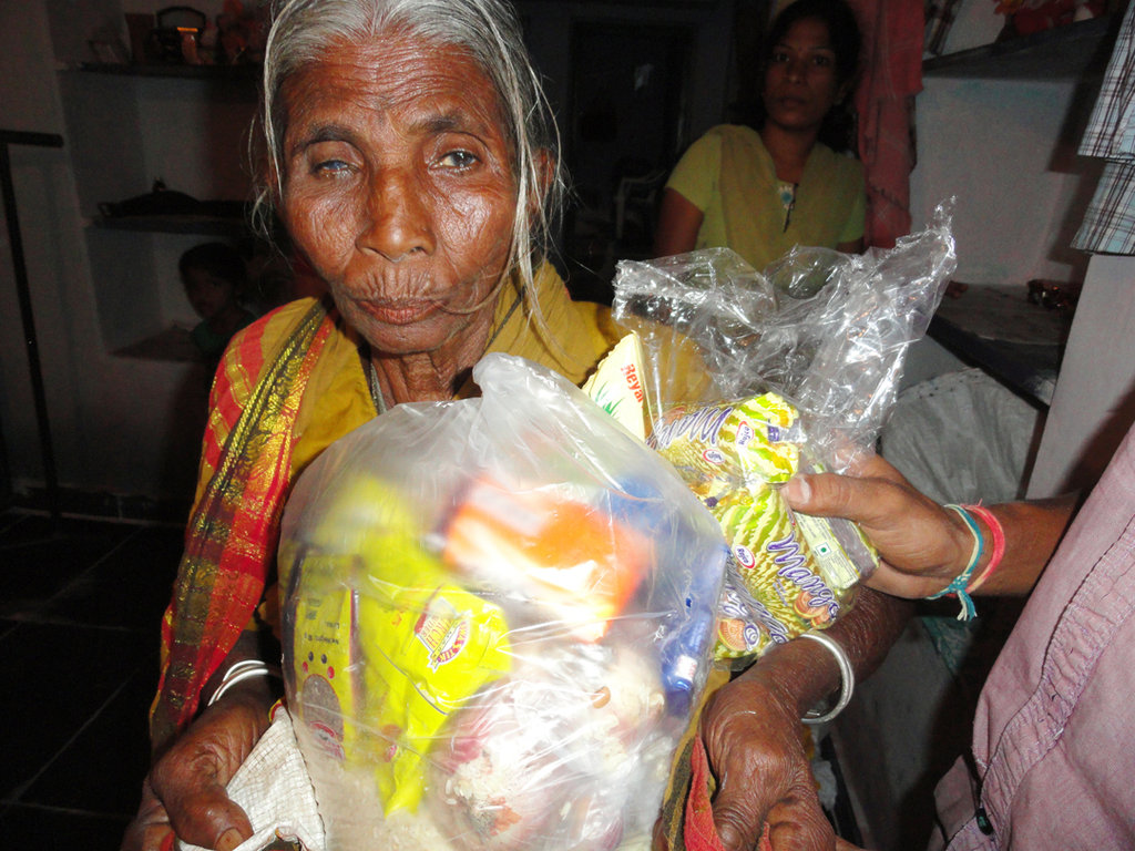 Donate to Provide Groceries for Poor Elderly Person in India - GlobalGiving