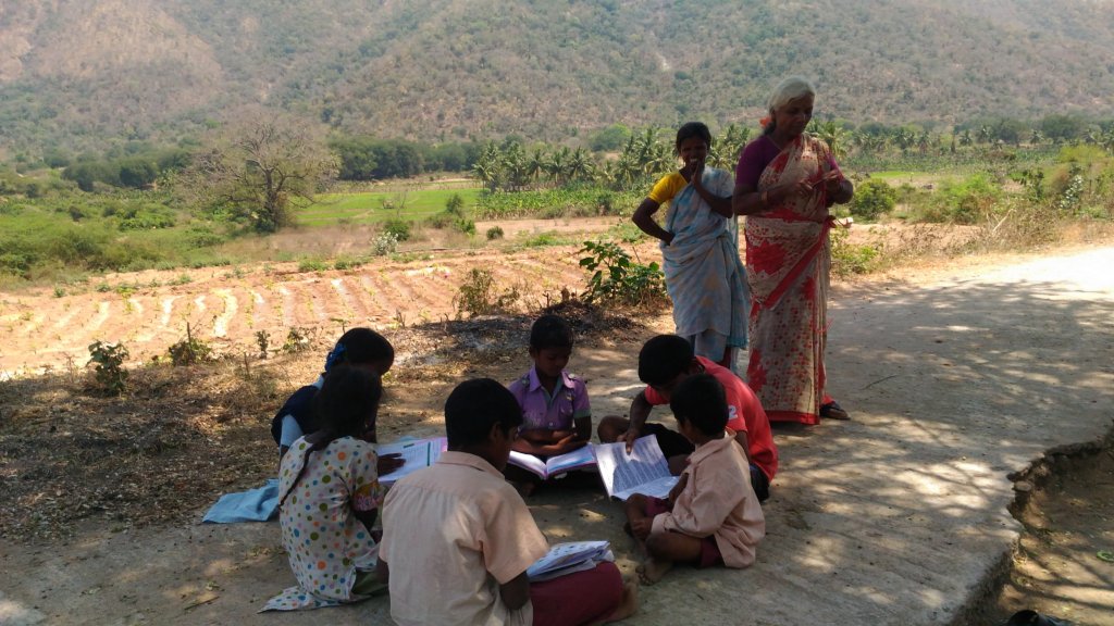 Reports on evening study centers for 400 Tribal children - GlobalGiving