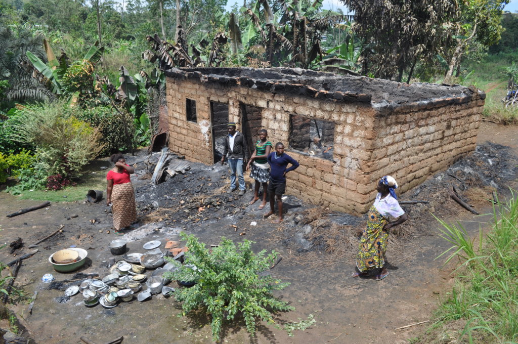 provide shelter to victims of fire disaster in Wum - GlobalGiving