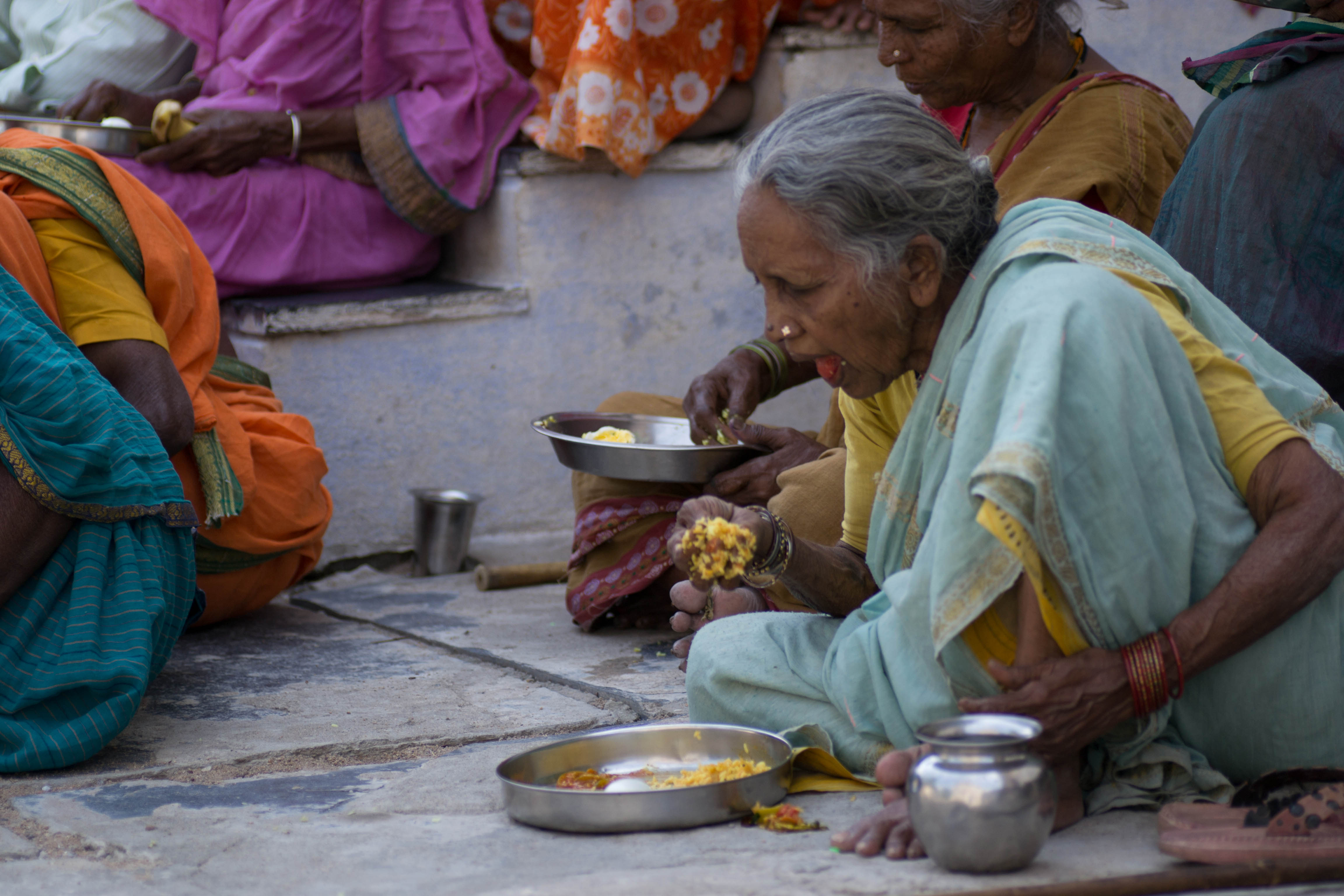 Photos from Donate Food for 30 Poor Old Age People in India - GlobalGiving