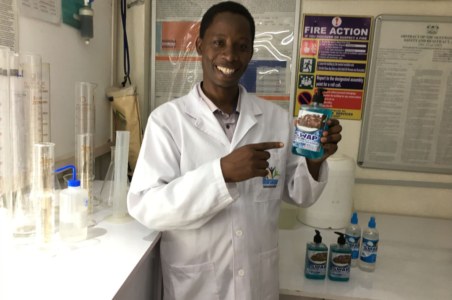 Donate to Liquid soap making to improve hand hygiene - GlobalGiving