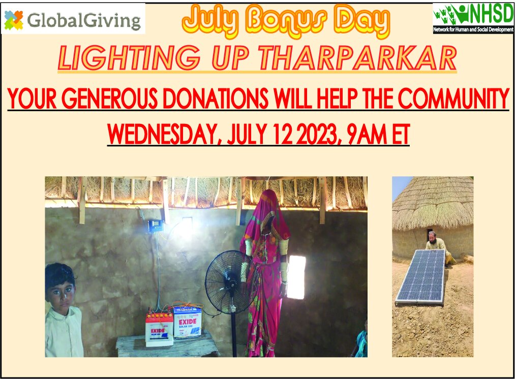 Lighting Up Tharparkar - GlobalGiving