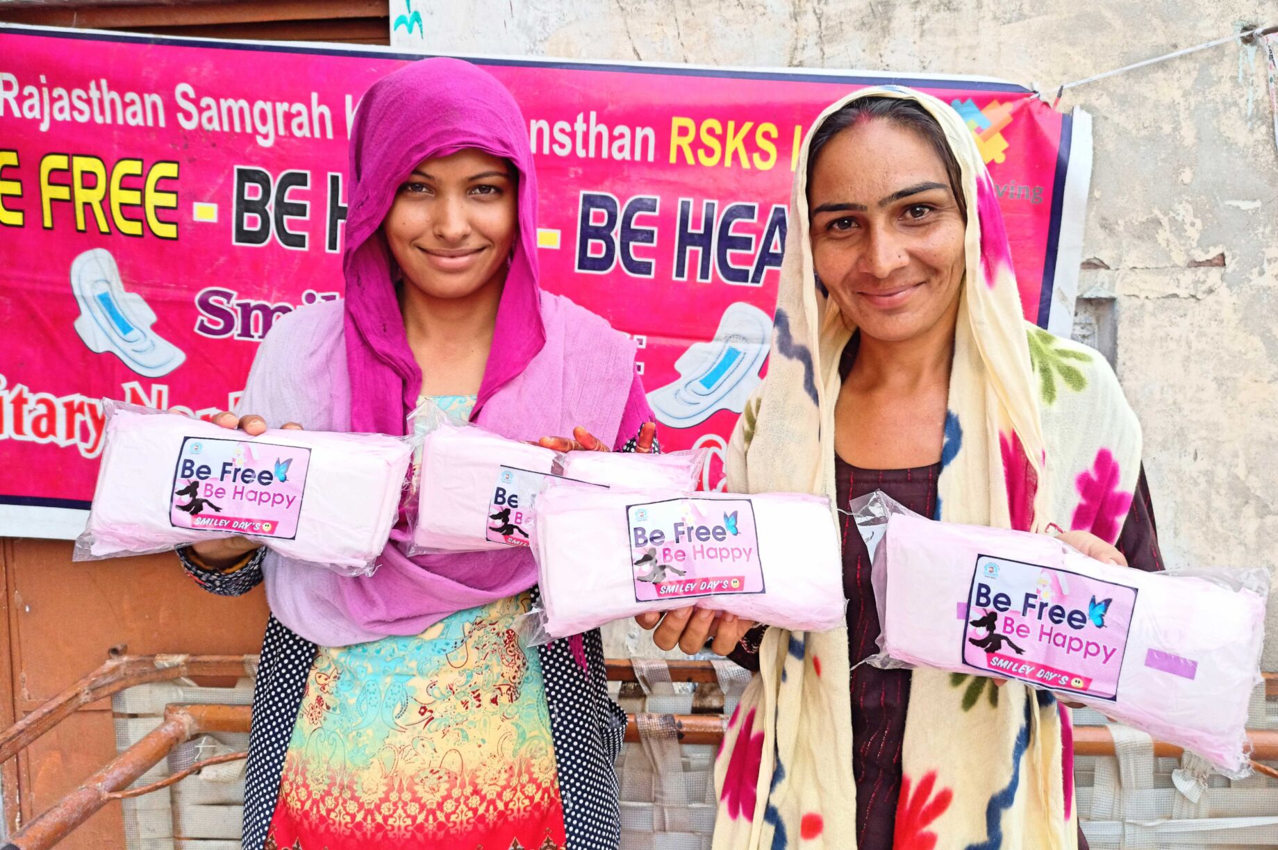 Be Free! Happy Period with Sanitary Napkins - GlobalGiving