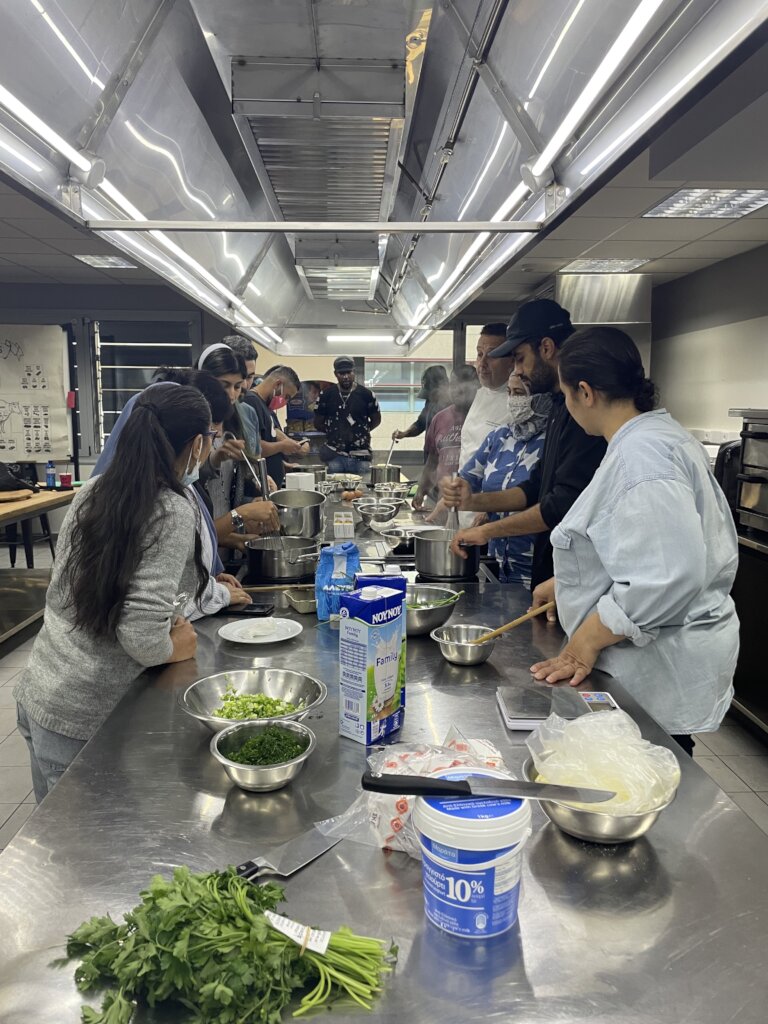 Reports on SKP: Culinary Training for Refugees in Athens - GlobalGiving