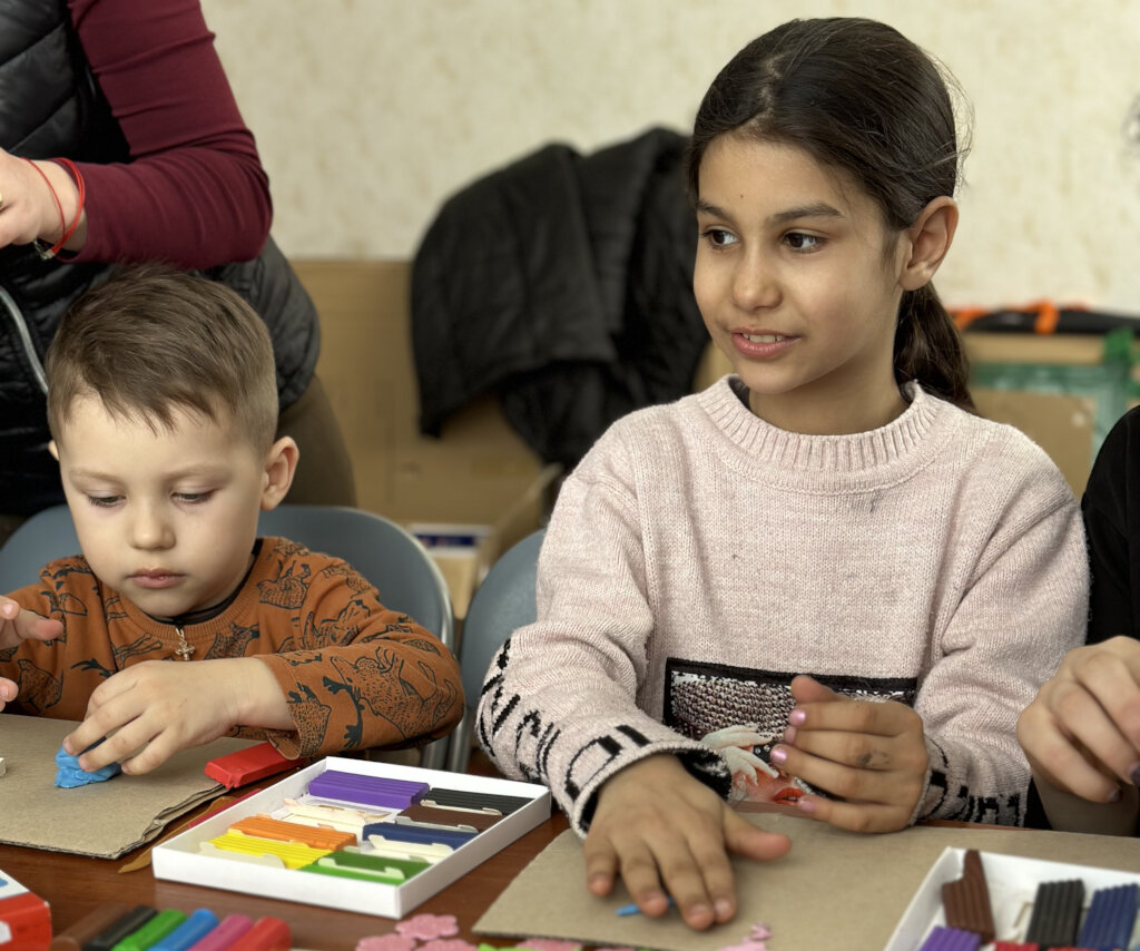 "Child space" - Help children from IDP families - GlobalGiving