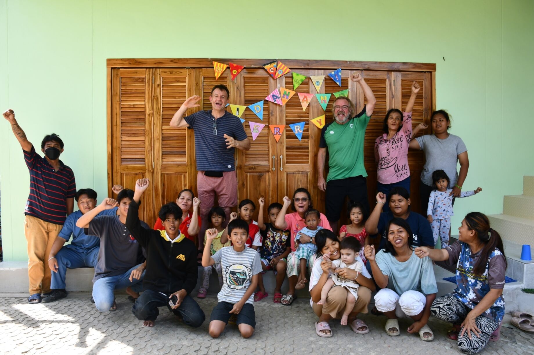 Donate to Ride for Hand to Hand Foundation- Aidan and Gerry - GlobalGiving