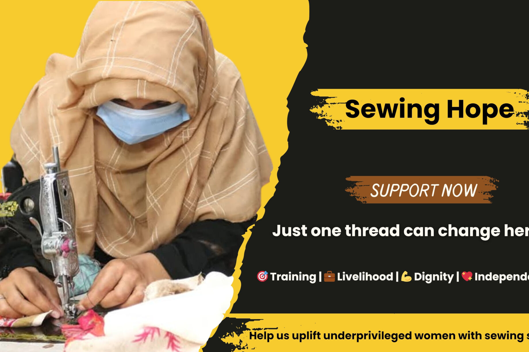 Sewing Hope: Empower Women in Pakistan - GlobalGiving