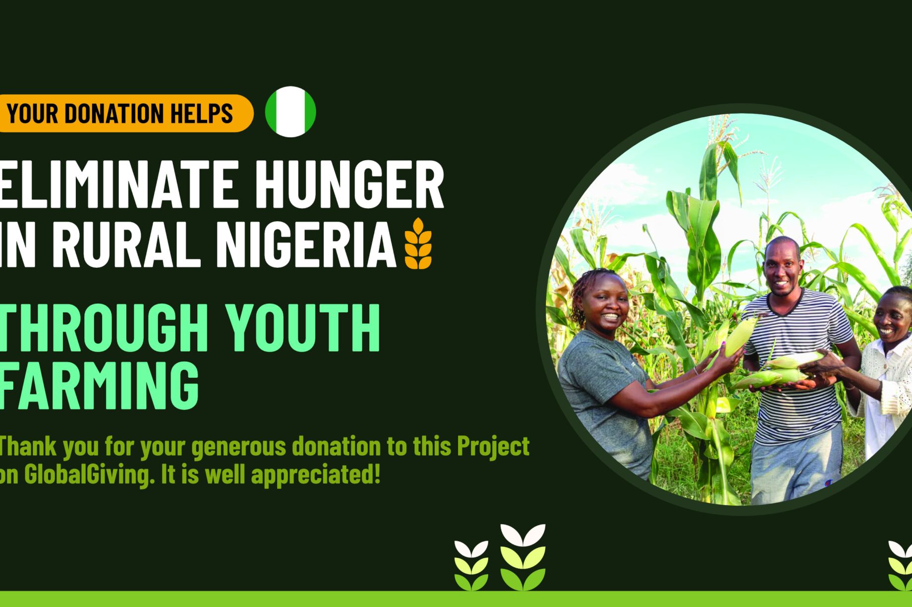 Eliminate Hunger in Nigeria Through Youth Farming - GlobalGiving