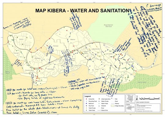 Turning maps into action in Kibera - GlobalGiving