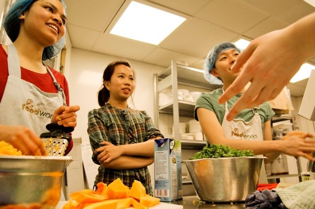 Reclaim food and serve tasty meals with FoodCycle! - GlobalGiving