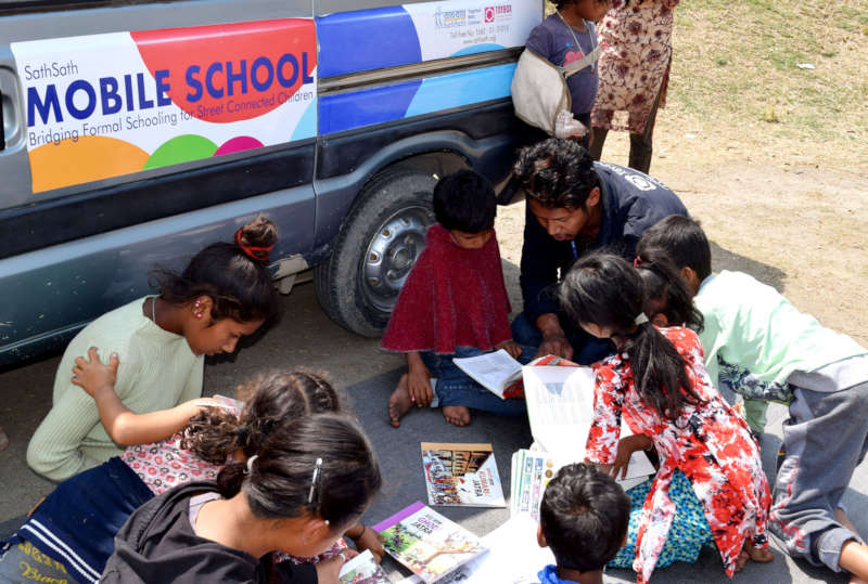 Education On Wheel And Online Education Support For Children Globalgiving
