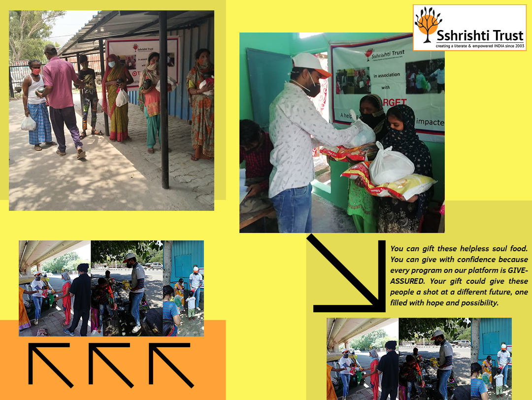 Don’t let them sleep hungry for another day, donate a ration kit ...