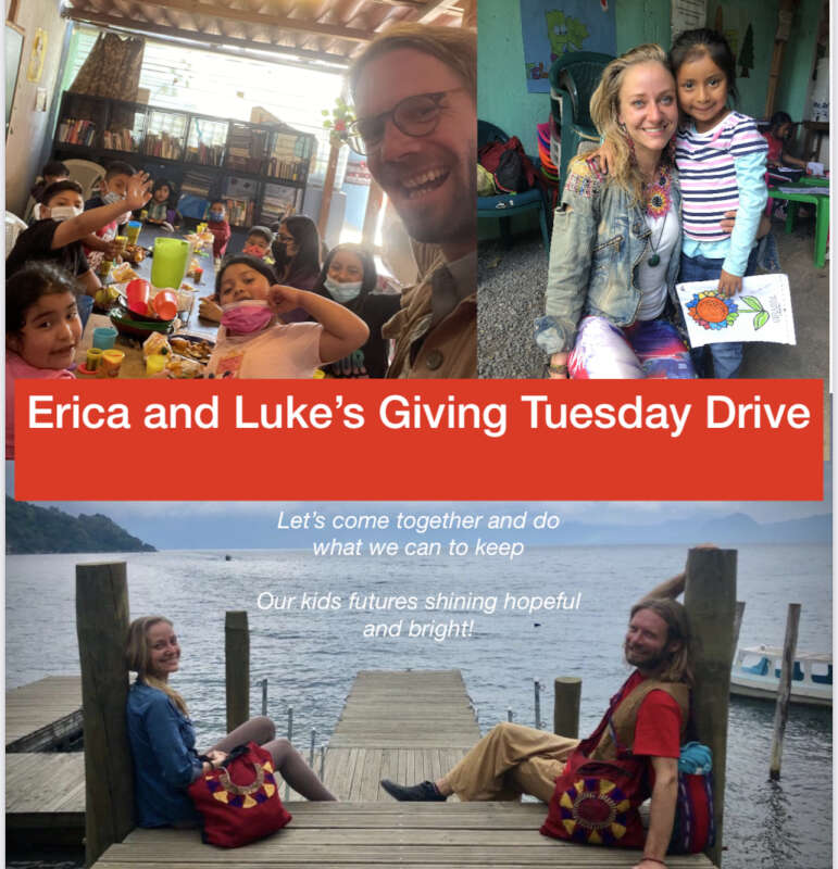 Erica and Luke Giving Tuesday Drive for the Kids - GlobalGiving